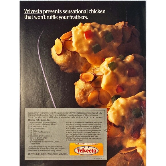 Kraft | Art | Kraft Velveeta Cheese Spread Chicken Dish That Wont ...